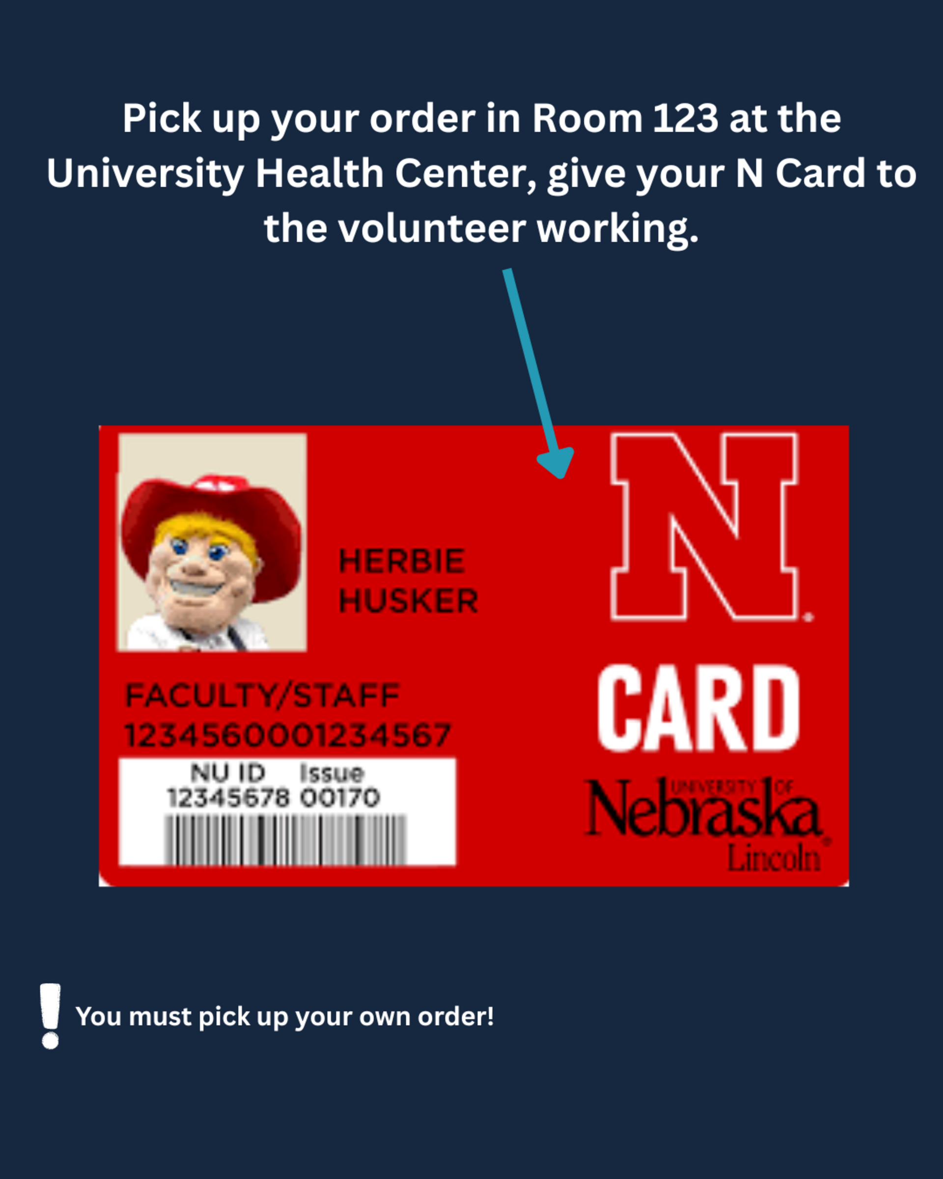 Setting up your account | Husker Pantry | Nebraska